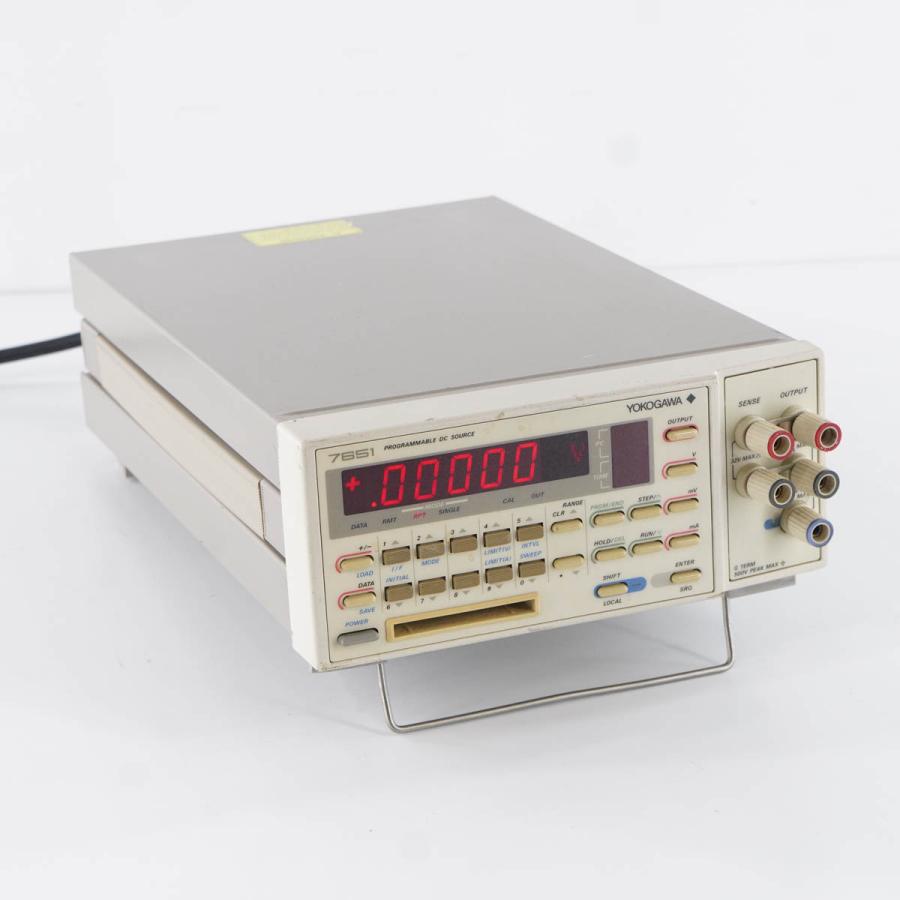[DW]USED 8日保証 YOKOGAWA 7651 PROGRAMMABLE DC SOURCE [04626-0014] : ソクラボ ...