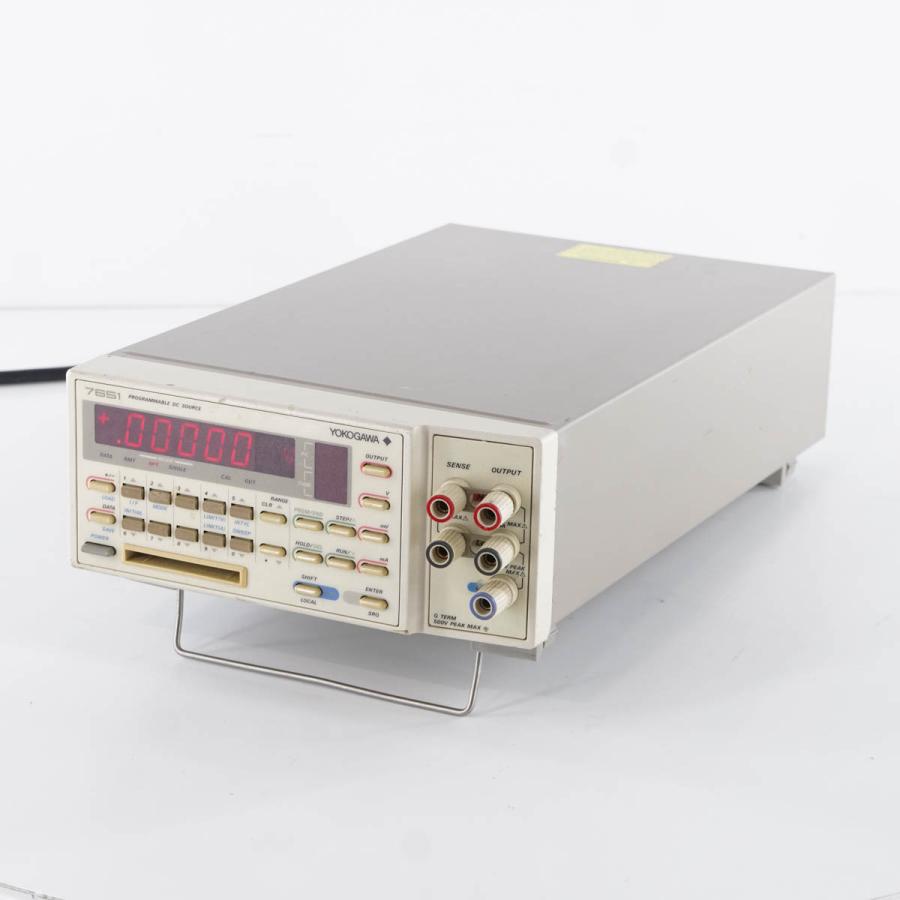 [DW]USED 8日保証 YOKOGAWA 7651 PROGRAMMABLE DC SOURCE [04626-0014] : ソクラボ ...