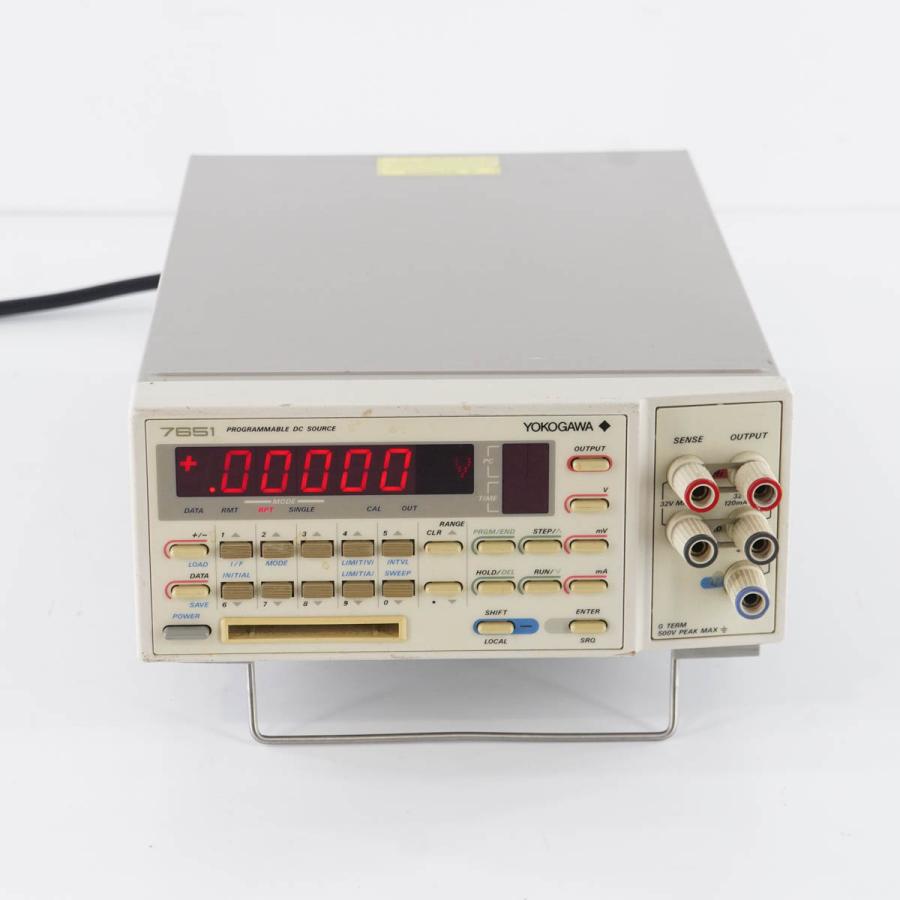[DW]USED 8日保証 YOKOGAWA 7651 PROGRAMMABLE DC SOURCE [04626-0014] : ソクラボ ...