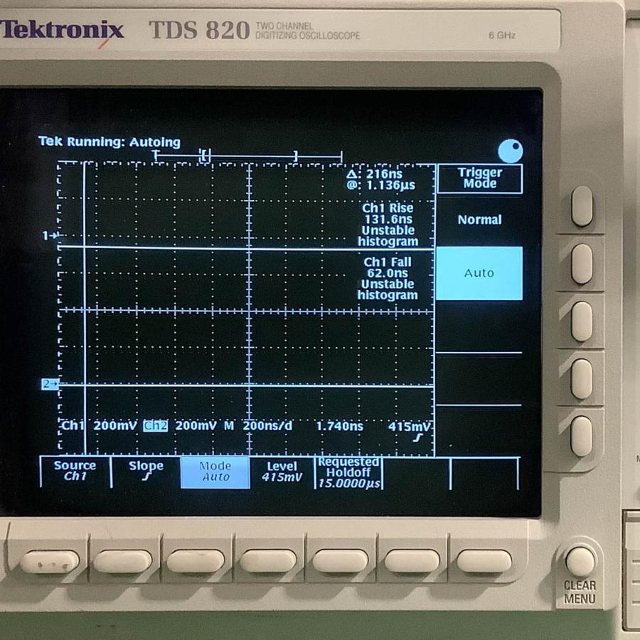 [DW]USED 8日保証 Tektronix TDS 820 TDS820 2ch DIGITIZING OSCILLOSCOPE オシロスコープ 電源コード [04626-0065 ...
