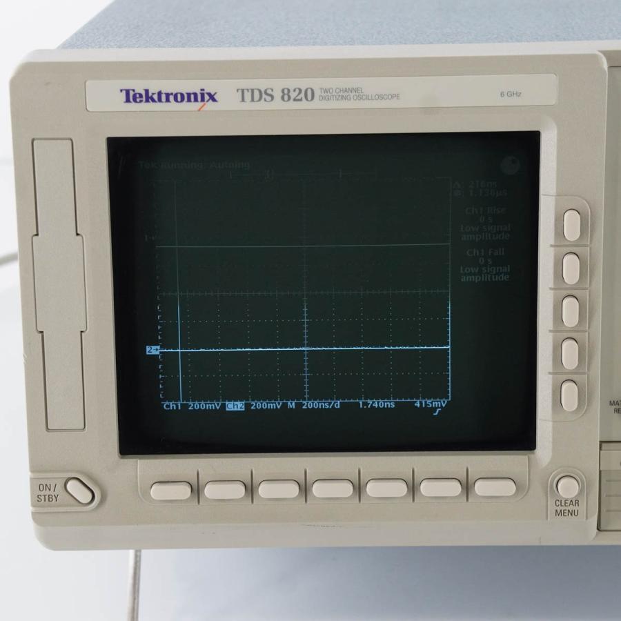 [DW]USED 8日保証 Tektronix TDS 820 TDS820 2ch DIGITIZING OSCILLOSCOPE オシロスコープ 電源コード [04626-0065 ...