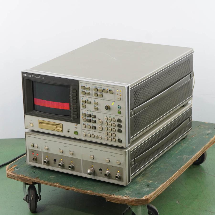 [DW]USED 8日保証 hp 4195A NETWORK/SPECTRUM ANALYZER OPT 001 MEASUREMENT ...