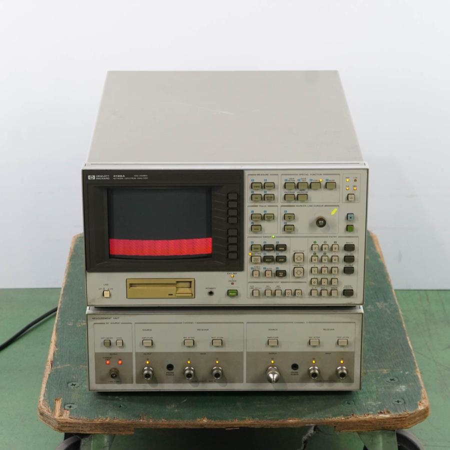 [DW]USED 8日保証 hp 4195A NETWORK/SPECTRUM ANALYZER OPT 001 MEASUREMENT ...