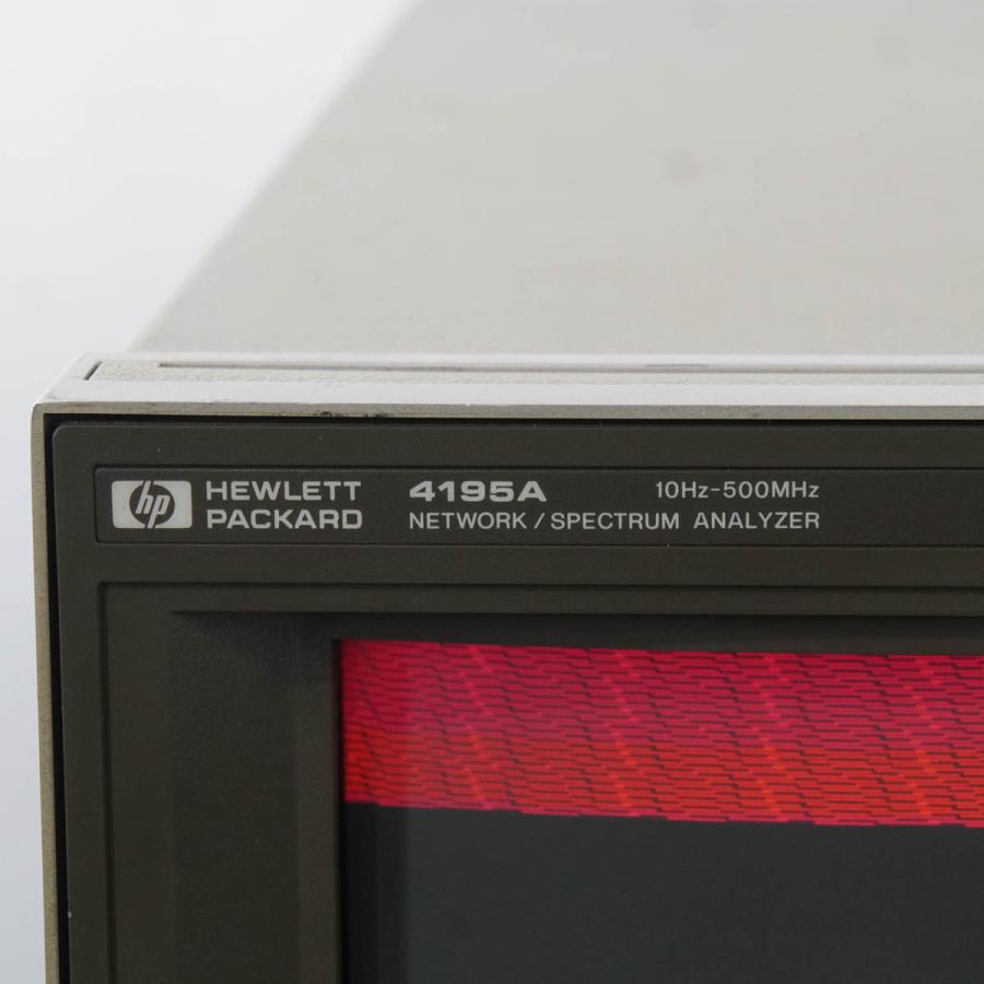 [DW]USED 8日保証 hp 4195A NETWORK/SPECTRUM ANALYZER OPT 001 MEASUREMENT ...