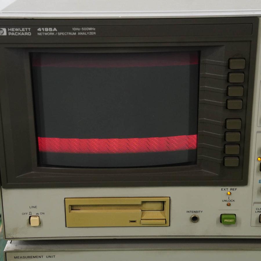 [DW]USED 8日保証 hp 4195A NETWORK/SPECTRUM ANALYZER OPT 001 MEASUREMENT ...