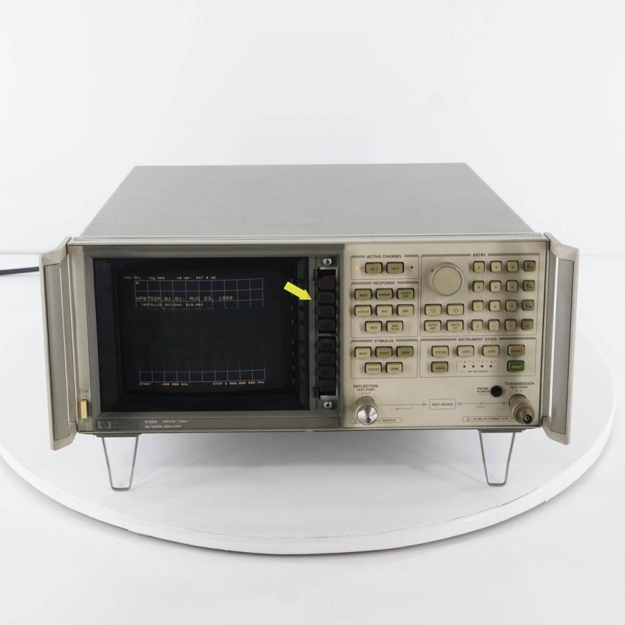 [JB]USED 現状販売 hp 8752A NETWORK ANALYZER ネットワークアナライザー OPT 003 010 300kHz ...