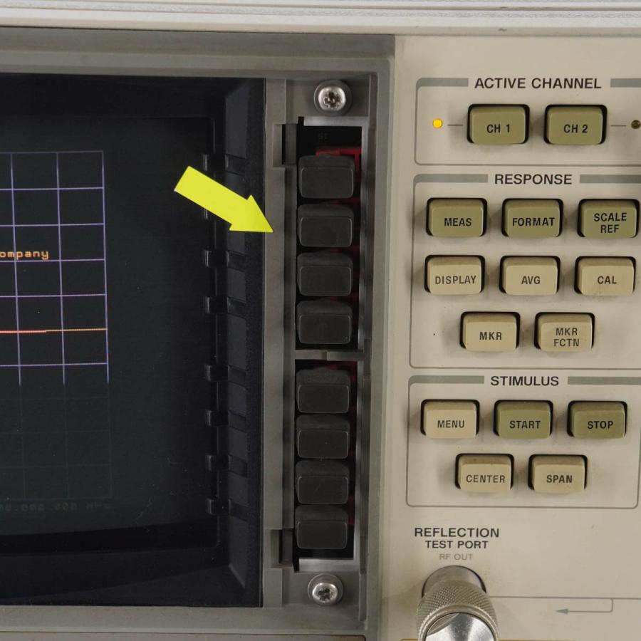 [JB]USED 現状販売 hp 8752A NETWORK ANALYZER ネットワークアナライザー OPT 003 010 300kHz ...