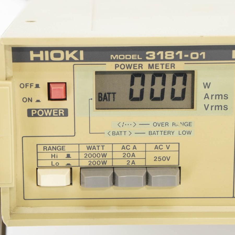 [DW]USED 8日保証 HIOKI 3181-01 DIGITAL POWER Hi TESTER デジタルパワーハイテスター ...