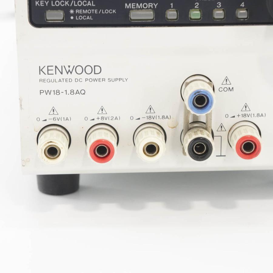 [DW]USED 8日保証 KENWOOD PW18-1.8AQ REGULATED DC POWER SUPPLY [04626-0098 ...
