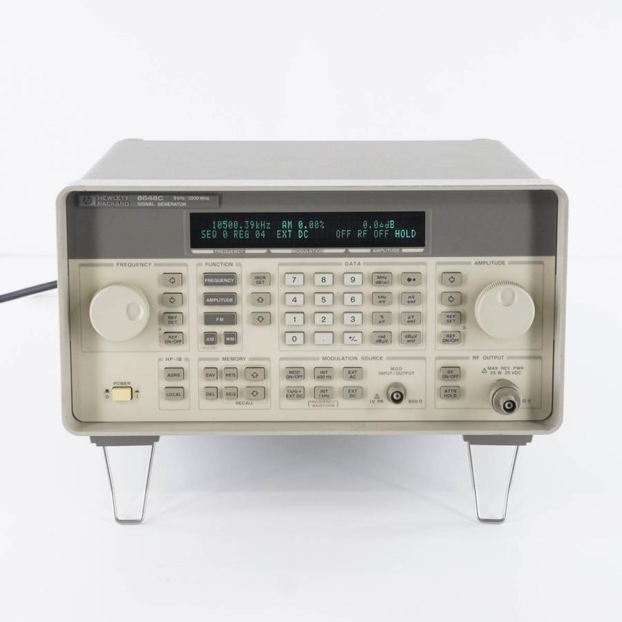[DW]USED 8日保証 hp 8648C SIGNAL GENERATOR シグナルジェネレーター 9kHz-3200MHz [04626 ...