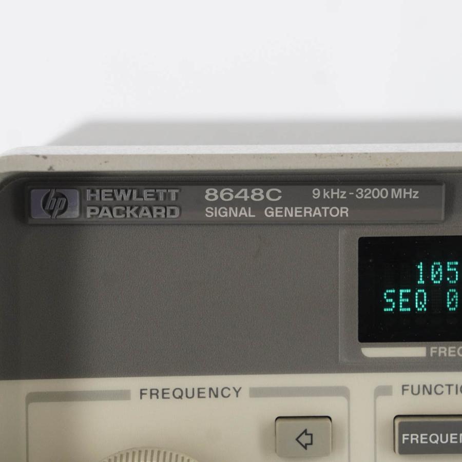 [DW]USED 8日保証 hp 8648C SIGNAL GENERATOR シグナルジェネレーター 9kHz-3200MHz [04626 ...