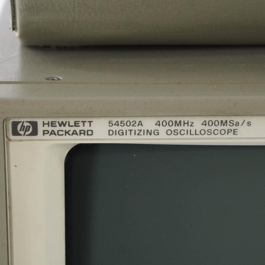 [JB]USED 現状販売 hp 54502A DIGITIZING OSCILLOSCOPE オシロスコープ 400MSa/s 400MHz P6134C*2 P6134*2 10430A ...
