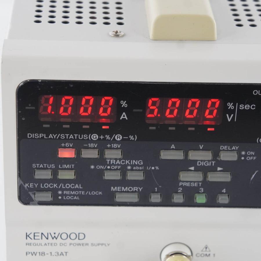 [DW]USED 8日保証 KENWOOD PW18-1.3AT REGULATED DC POWER SUPPLY [04626-0140 ...