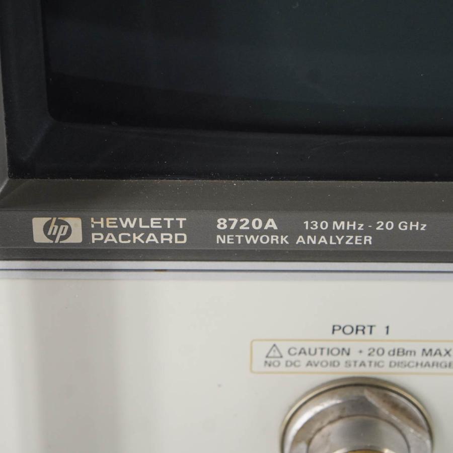 [JB]USED 現状販売 hp 8720A NETWORK ANALYZER ネットワークアナライザー 130MHz-20GHz ...