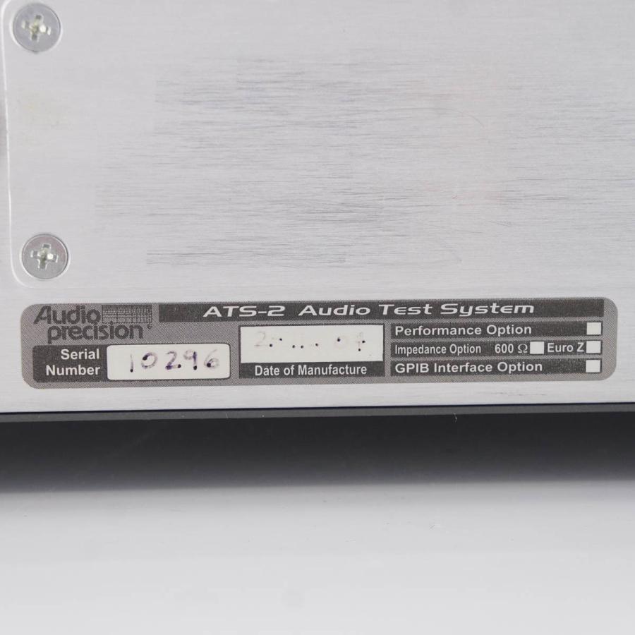 [DW]USED 8日保証 Audio Precision ATS-2 Analyzer オーディオアナライザー Test System ...