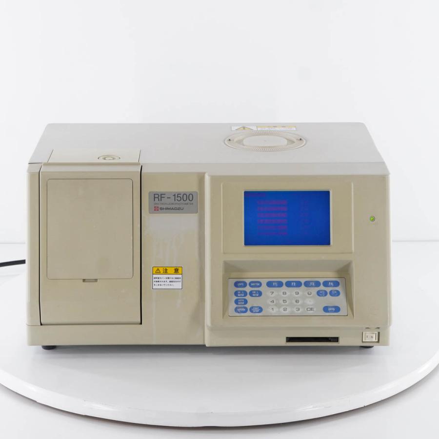 [DW]USED 8日保証 SHIMADZU RF-1500 GLP SPECTROFLUOROPHOTOMETER 蛍光分光光度計 電源 ...