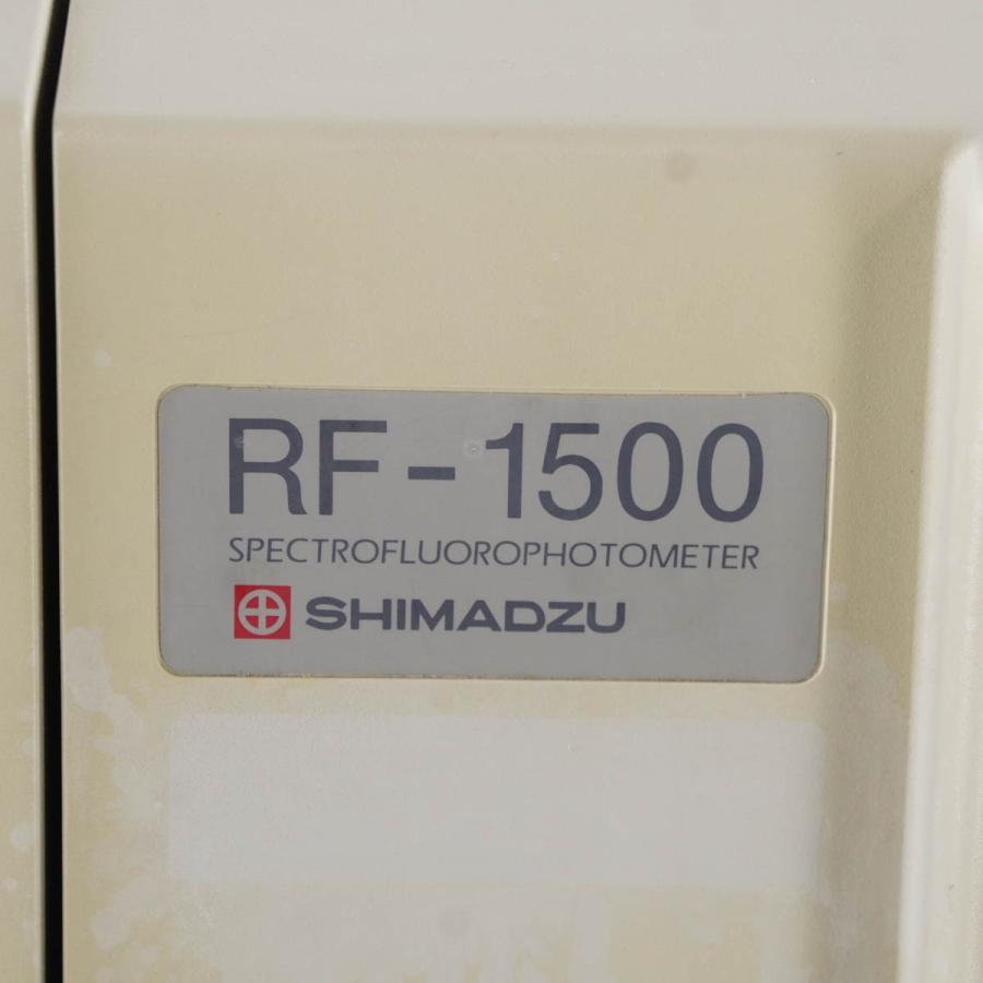 [DW]USED 8日保証 SHIMADZU RF-1500 GLP SPECTROFLUOROPHOTOMETER 蛍光分光光度計 電源 ...