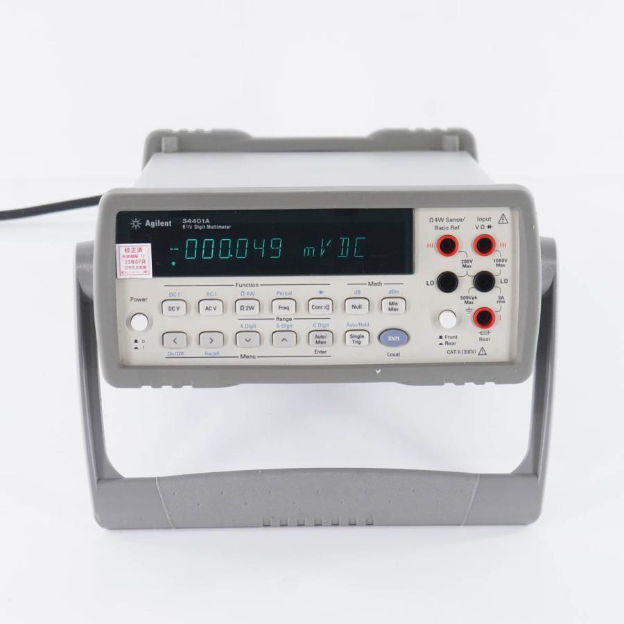 [JB]USED 現状販売 Agilent 34401A 6 /12 DIGIT MULTIMETER デジタルマルチメーター ...