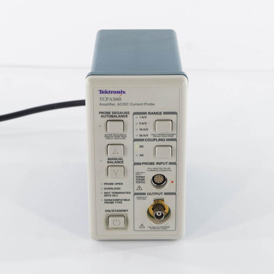 [DW]USED 8日保証 04/2021CAL Tektronix TCPA300 TCP312A Amplifier AC/DC ...