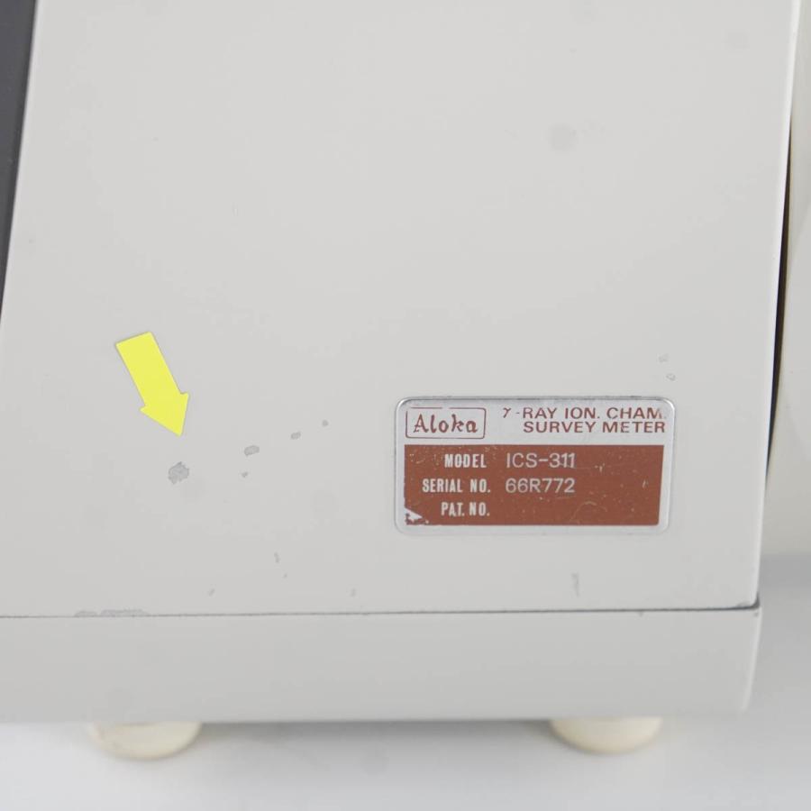 [DW]USED 8日保証 01/2021CAL ALOKA ICS-311 γ SURVEY METER サーベイメーター 取扱説明書 ...