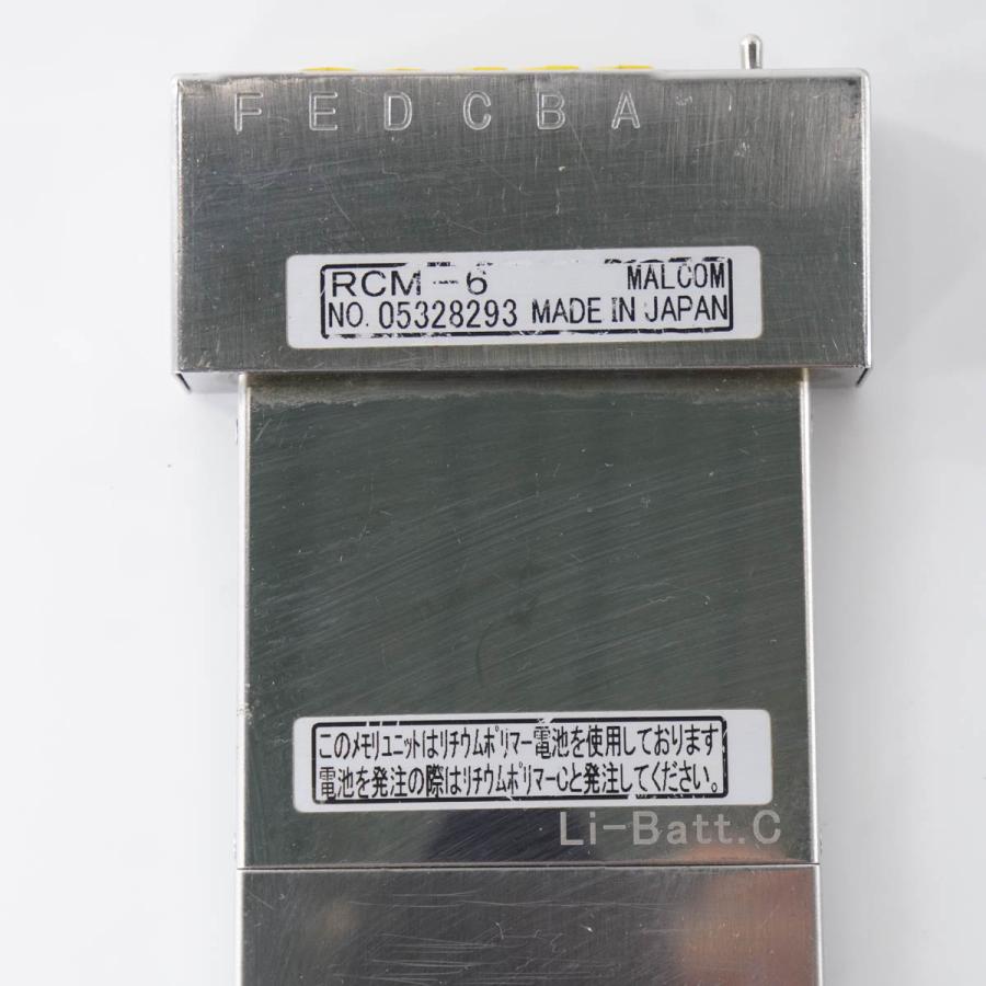 [DW]USED 8日保証 校正2023年4月まで有効 MALCOM RCP-100 RCM-6 REFLOW CHECKER リフロー ...