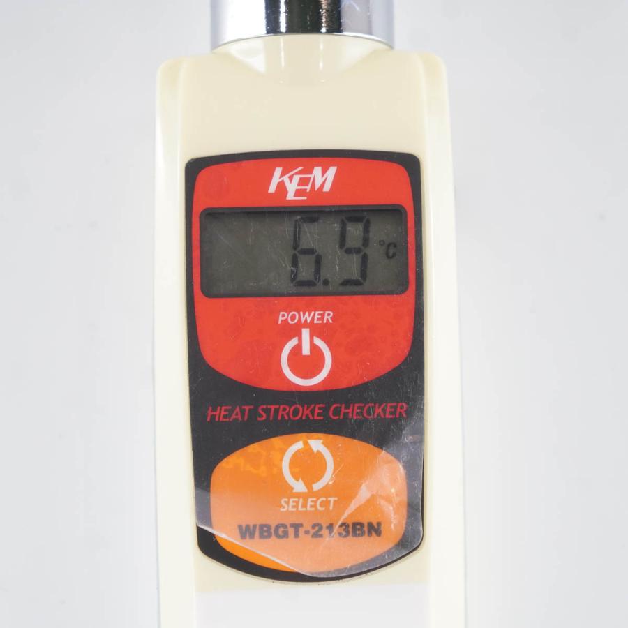[DW]USED 8日保証 KEM WBGT-213BN HEAT STROKE CHECKER [04662-0007] : DIRWINGSショップ - 通販 - Yahoo!ショッピング