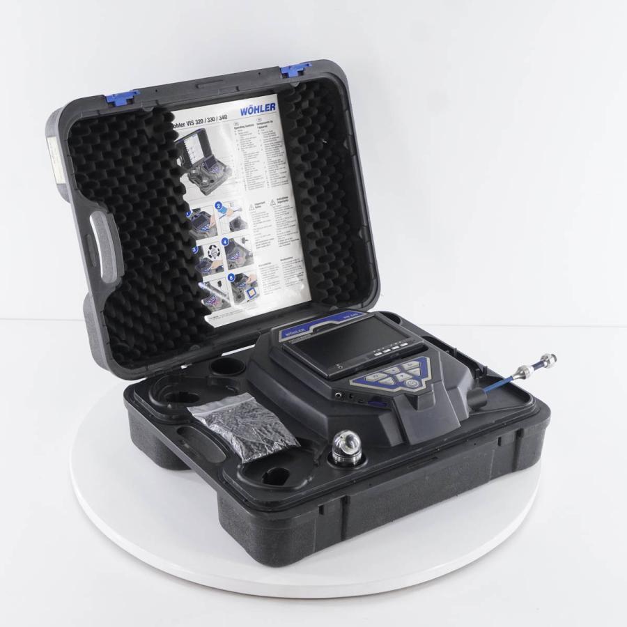 [DW]USED 8日保証 WOHLER VIS 340 可動式配管検査用カメラ GS-701L [04662-0019] : ソクラボ ...