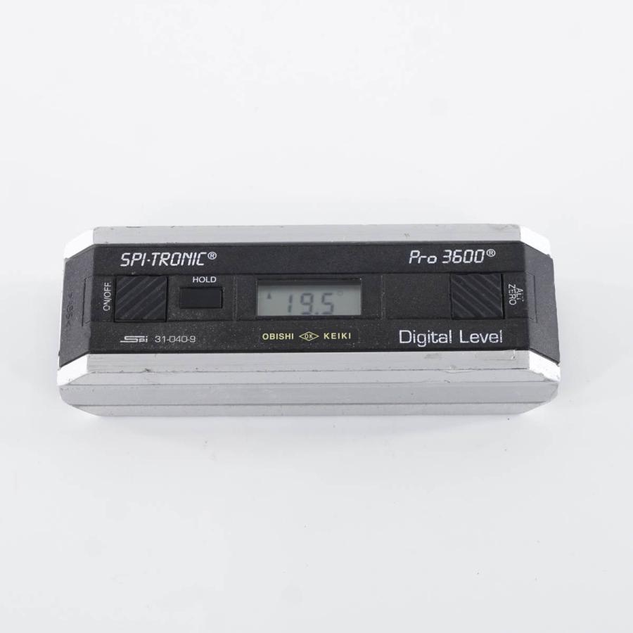 [PG]USED 8日保証 7台入荷 10/2019CAL OBISHI Pro3600 SPI-TRONIC ポータブル傾斜計 デジタル傾斜 ...