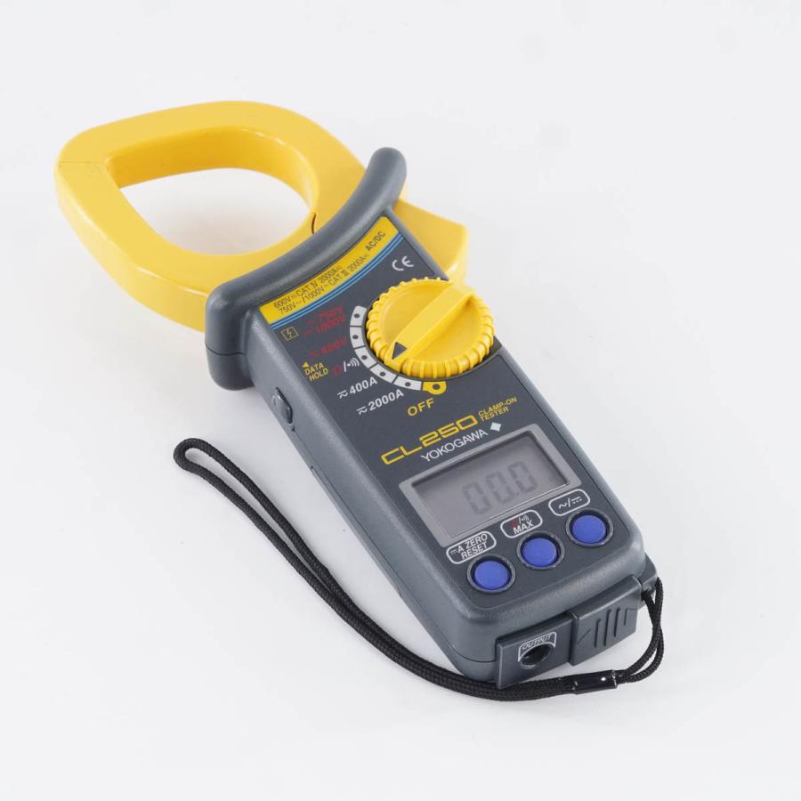 [DW]USED 8日保証 YOKOGAWA CL-250 CLAMP-ON TESTER クランプテスター クランプオンテスター ...