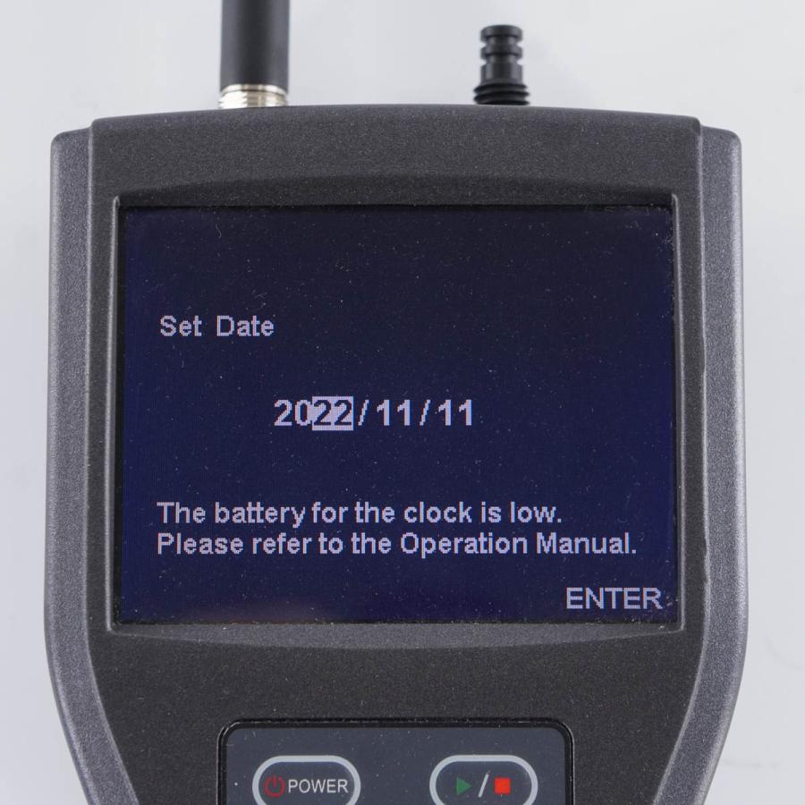 [DW]USED 8日保証 05/2021CAL AIRY P611 Handheld Laser Particle Counter ...