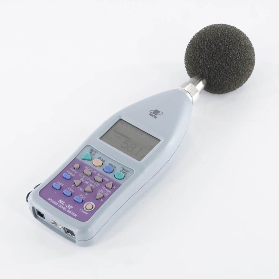 [DW]USED 8日保証 2台入荷 RION NL-32 SOUND LEVEL METER NH-21 ソフトウェア 取扱説明書 ...