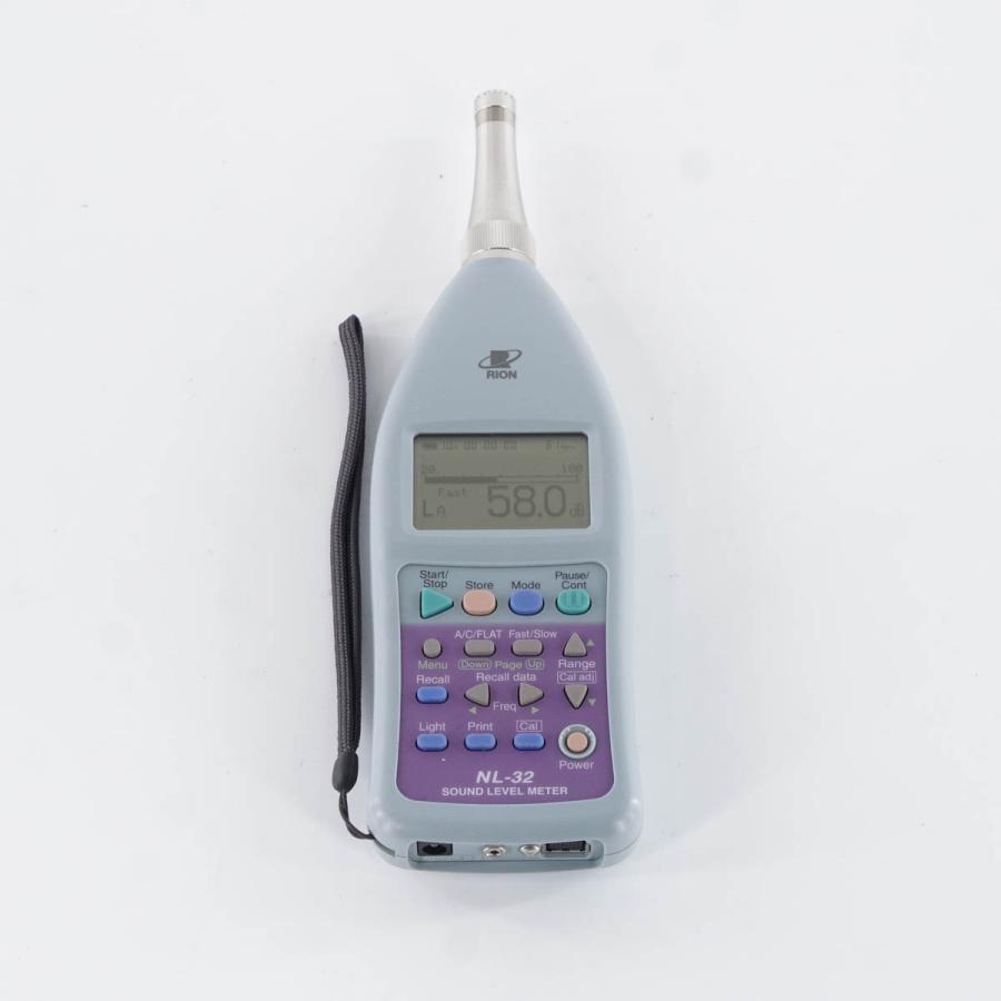 [DW]USED 8日保証 2台入荷 RION NL-32 SOUND LEVEL METER NH-21 ソフトウェア 取扱説明書 ...