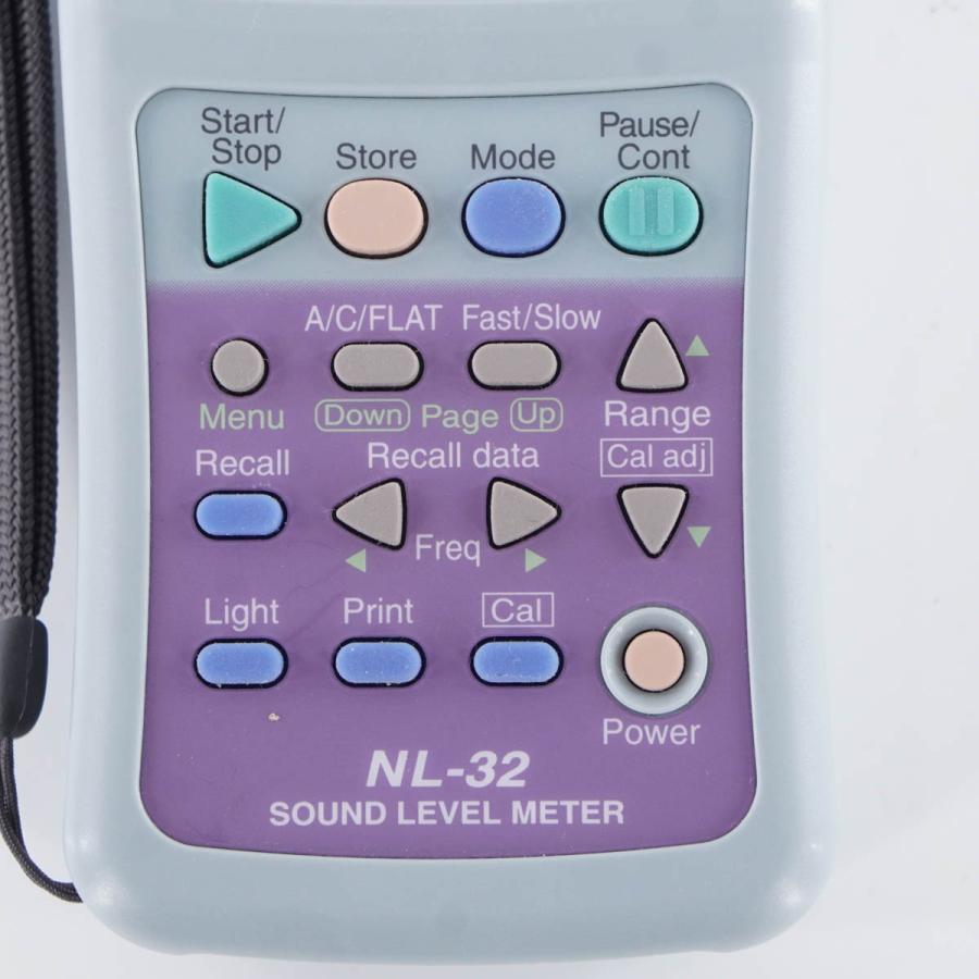 [DW]USED 8日保証 2台入荷 RION NL-32 SOUND LEVEL METER NH-21 ソフトウェア 取扱説明書 ...