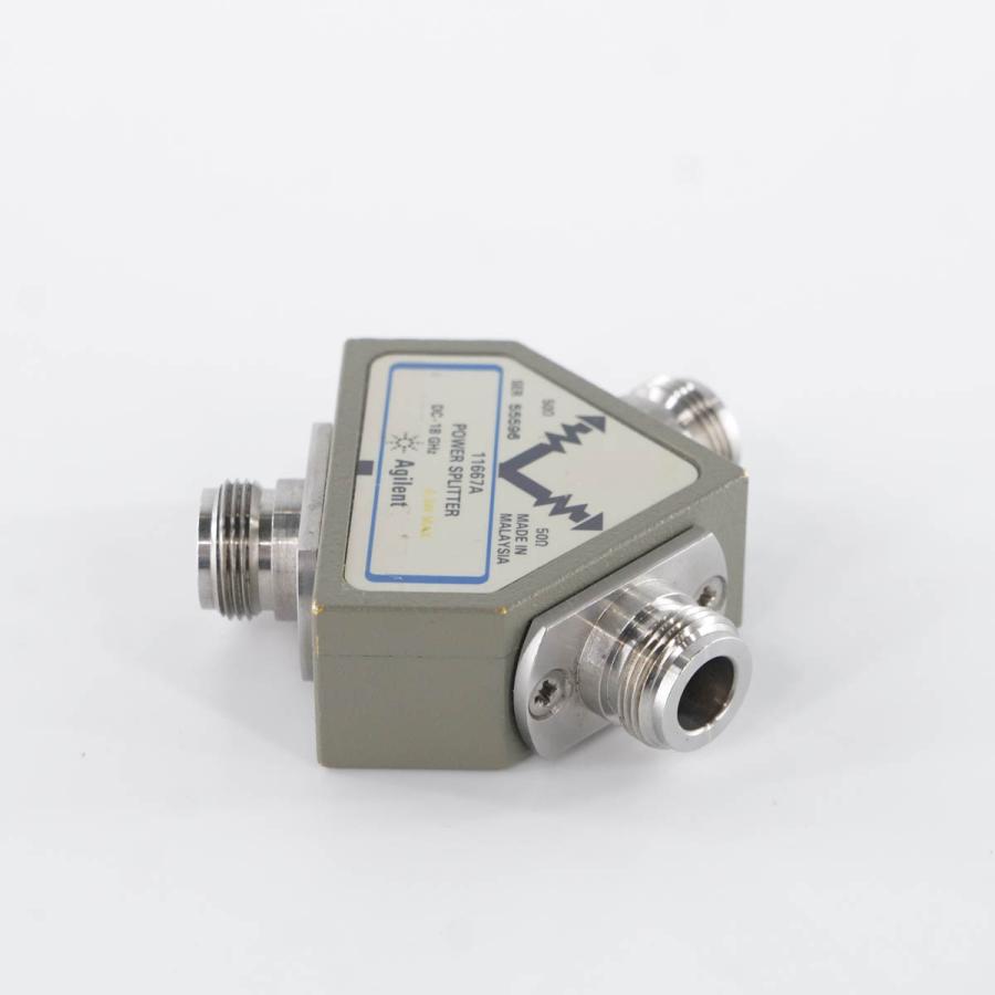 [JB]USED 現状販売 Agilent 11667A POWER SPLITTER パワースプリッター DC-18GHz 取扱説明書 ...