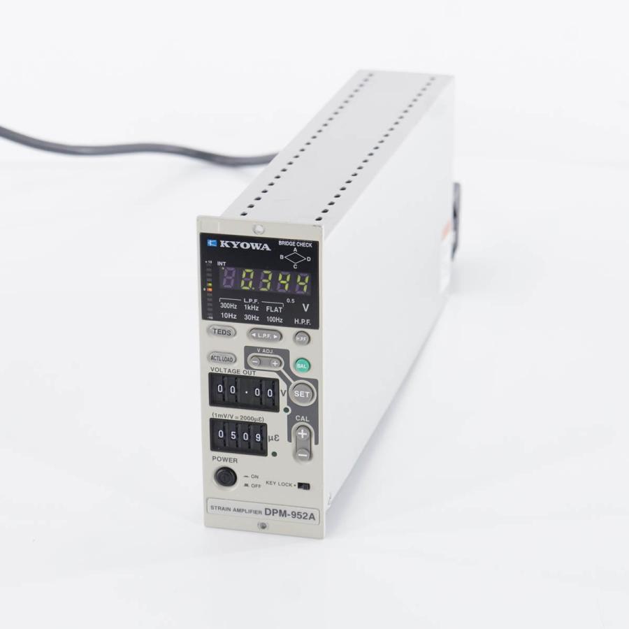 [JB]USED 現状販売 KYOWA DPM-952A STRAIN AMPLIFIER ストレインアンプ 電源コード 取扱説明書 [04676-0059] : ソクラボショップ - 通販 ...