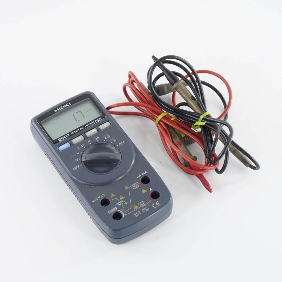 [DW]USED 8日保証 HIOKI 3803 DIGITAL HiTESTER デジタルハイテスター [04684-0008] : ソク ...