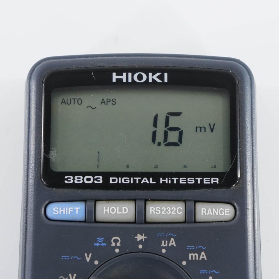 [DW]USED 8日保証 HIOKI 3803 DIGITAL HiTESTER デジタルハイテスター [04684-0008 ...