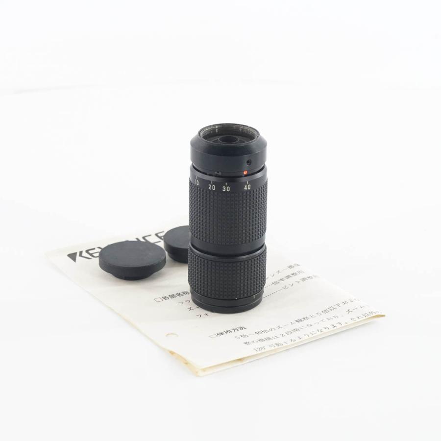 [DW]USED 8日保証 KEYENCE Microscope Lens マイクロスコープ レンズ 0〜40倍ズームレンズ 低倍率 ...