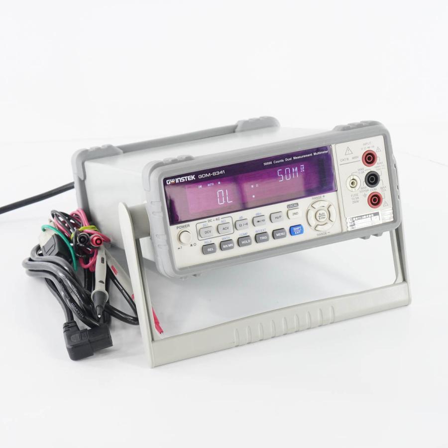 [DW]USED 8日保証 02/2022CAL GW INSTEK GDM-8341 50000 Counts Dual Measurement Multimeter デジタルマルチメーター ...