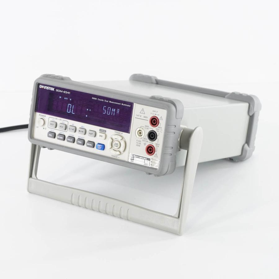 [DW]USED 8日保証 02/2022CAL GW INSTEK GDM-8341 50000 Counts Dual Measurement Multimeter デジタルマルチメーター ...