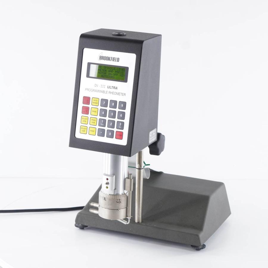 [JB]USED 現状販売 BROOKFIELD DV-III ULTRA PROGRAMMABLE RHEOMETER ACアダプター ...