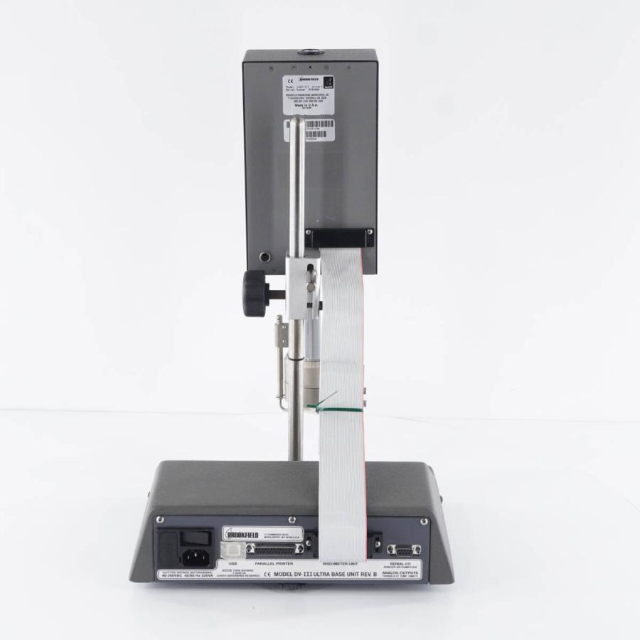 [JB]USED 現状販売 BROOKFIELD DV-III ULTRA PROGRAMMABLE RHEOMETER ACアダプター ...
