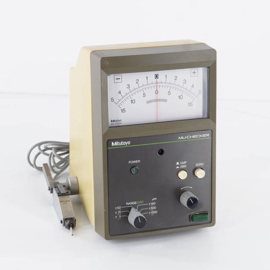 [DW]USED 8日保証 Mitutoyo M401 519-401 MU-CHECKER アナログミューチェッカー [04712-0008 ...