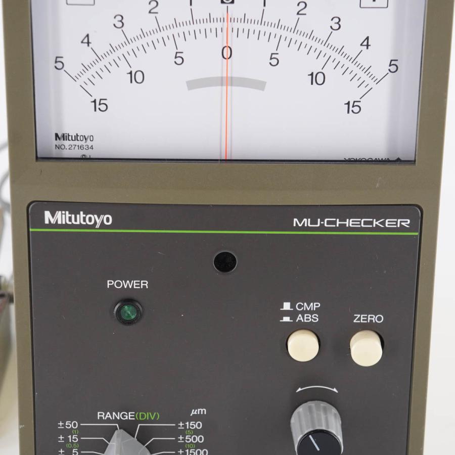 [DW]USED 8日保証 Mitutoyo M401 519-401 MU-CHECKER アナログミューチェッカー [04712-0008 ...