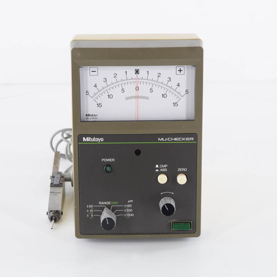 [DW]USED 8日保証 Mitutoyo M401 519-401 MU-CHECKER アナログミューチェッカー [04712-0008 ...