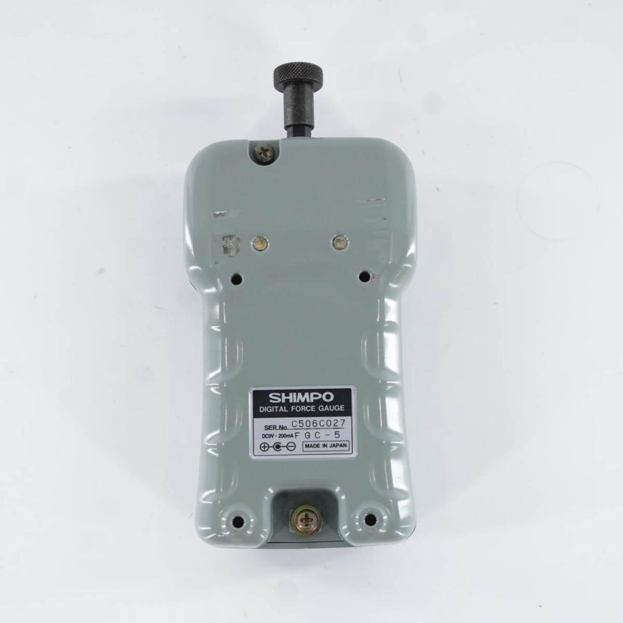 [DW]USED 8日保証 SHIMPO FGC-5 DIGITAL FORCE GAUGE デジタルフォースゲージ [04712-0009 ...
