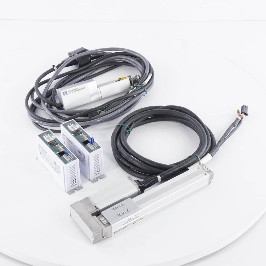 [PG]USED 8日保証 セット IAI RCP3-SA3R RCP2-RA2C ROBO CYLINDER PCON ロボシリンダー ...