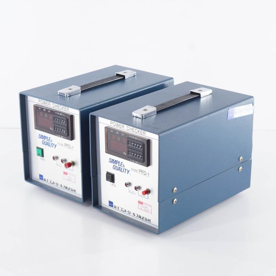 [DW]USED 8日保証 2台セット FCC PFD-1 POWER CHECKER パワーチェッカー [04712-0039 ...