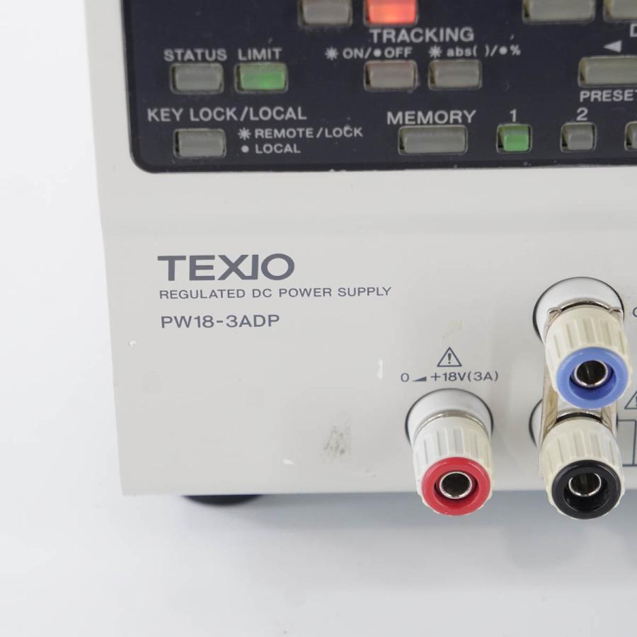 [DW]USED 8日保証 TEXIO PW18-3ADP REGULATED DC POWER SUPPLY IF-41GU [04719 ...