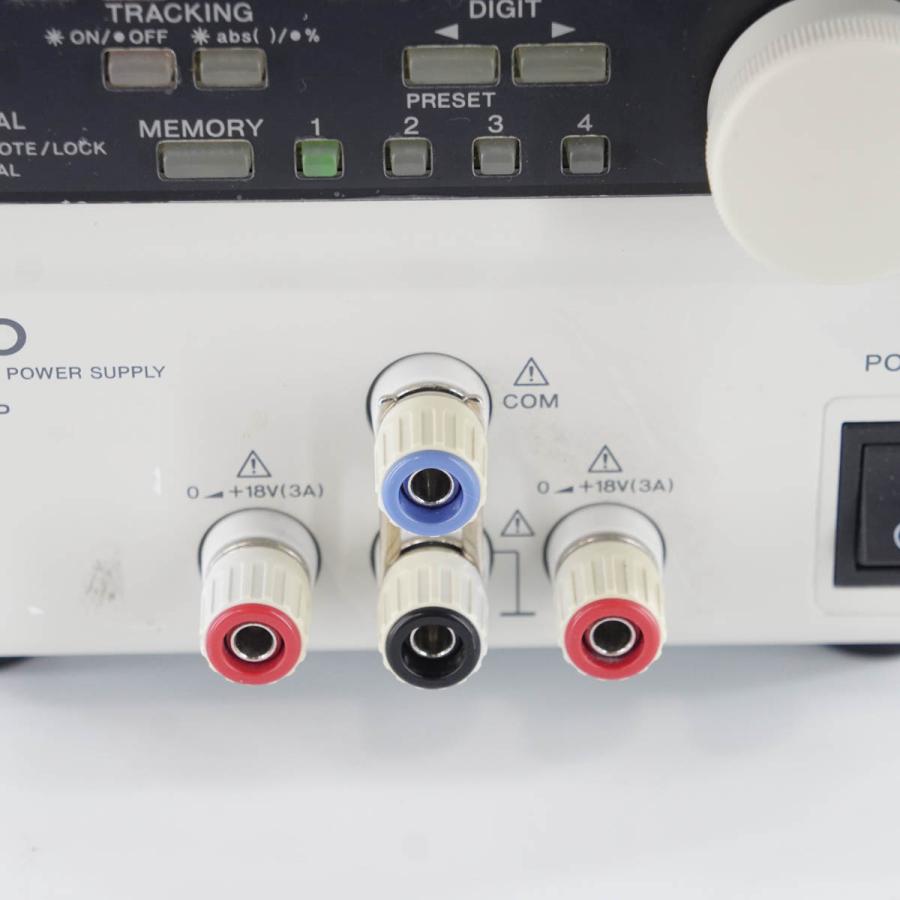 [DW]USED 8日保証 TEXIO PW18-3ADP REGULATED DC POWER SUPPLY IF-41GU [04719 ...
